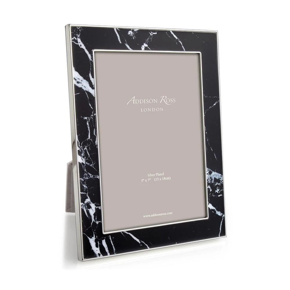 Black Marble & Silver Photo Frame - Hong Kong – Fine Frames HK